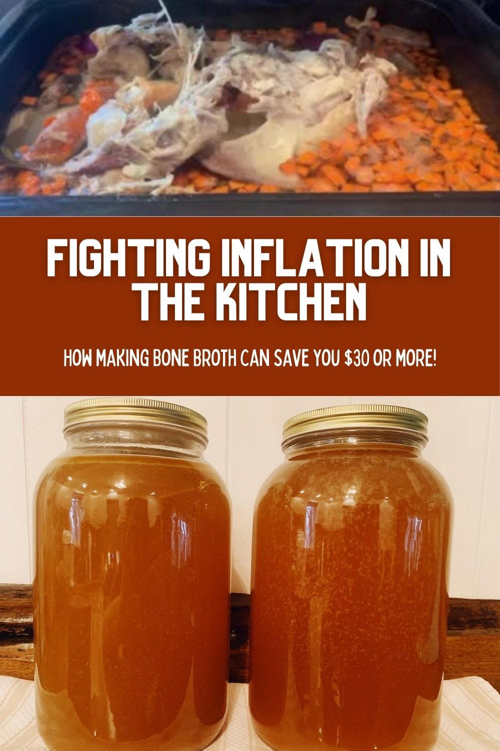 Fighting Inflation In The Kitchen How To Make Simple Bone Broth From Fighting Inflation In The Kitchen How To Make Simple Bone Broth From