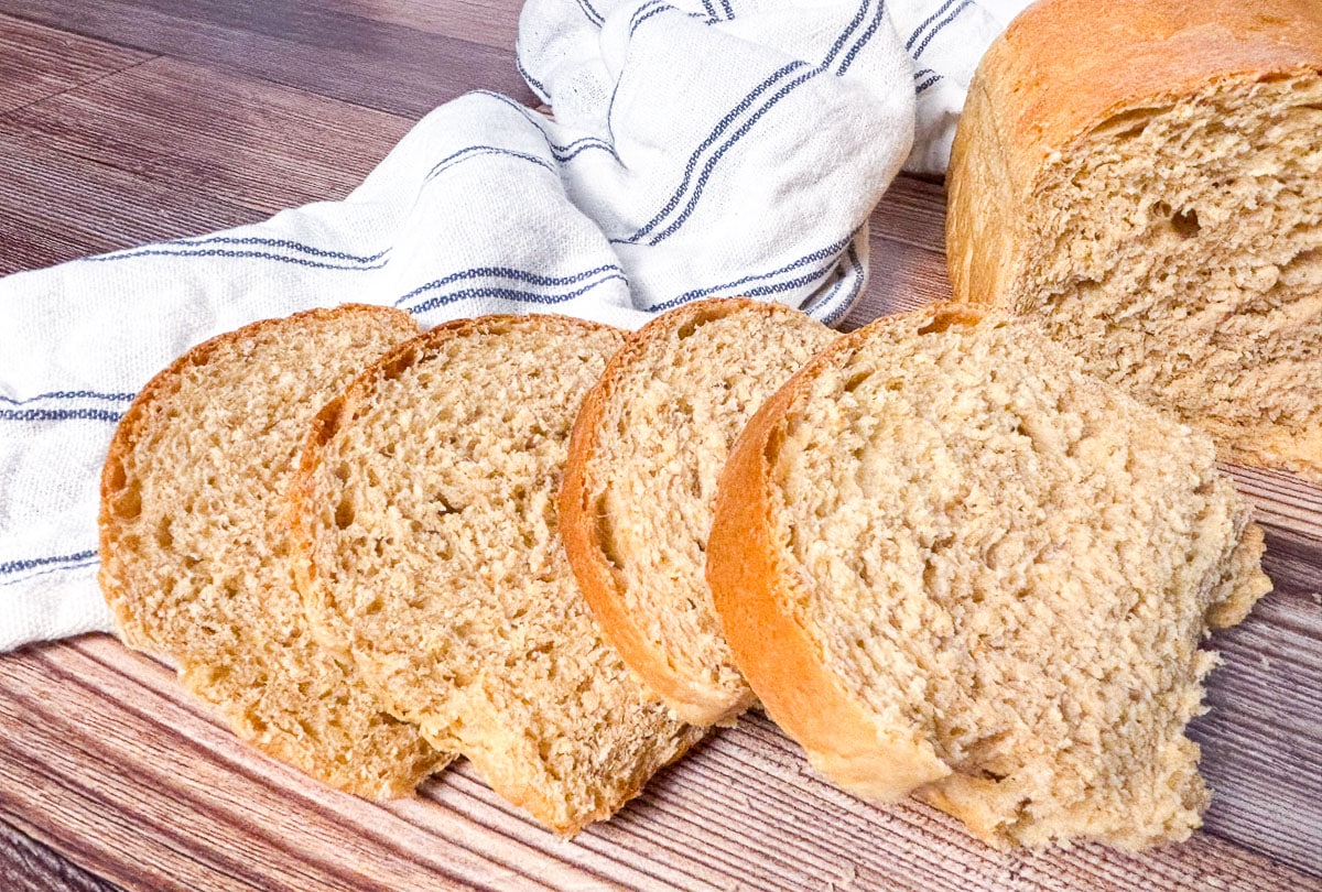 Easy Honey Wheat Bread with Fresh-Milled Hard White Wheat